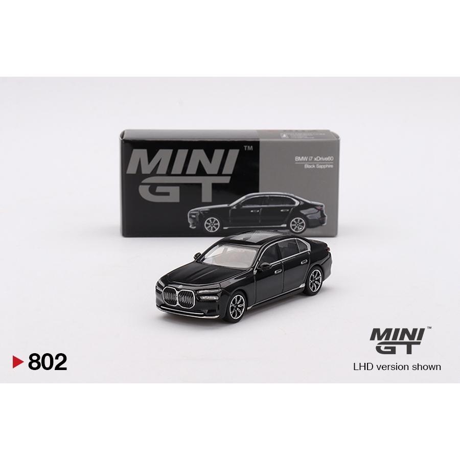 +小玩家+ MINI GT #802 BMW i7 eDrive50 Black Sapphire 左/右駕 現貨 | 蝦皮購物
