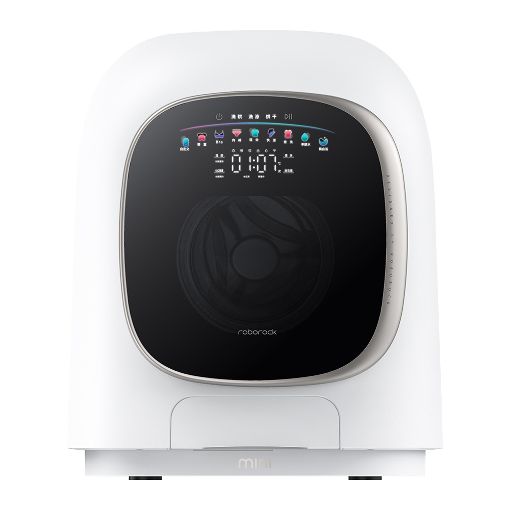 Roborock 石頭科技 柔衣公主 M1 Pure 1KG 迷你洗脫烘AI滾筒洗衣機 贈熊耳朵一組 | 蝦皮購物