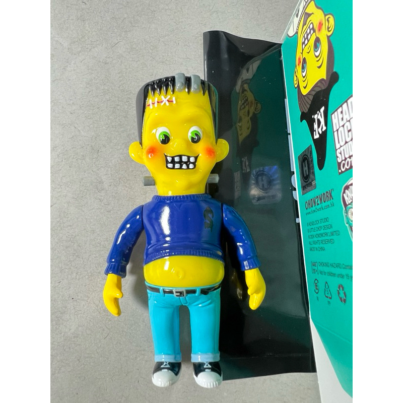 HEADLOCK STUDIO X HOW2WORK MONSTER WORLD 2代 單售：黃臉科怪 | 蝦皮購物