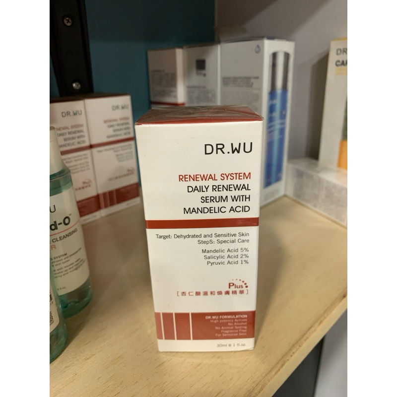 dr.wu 杏仁酸溫和煥膚精華Plus 30ml | 蝦皮購物