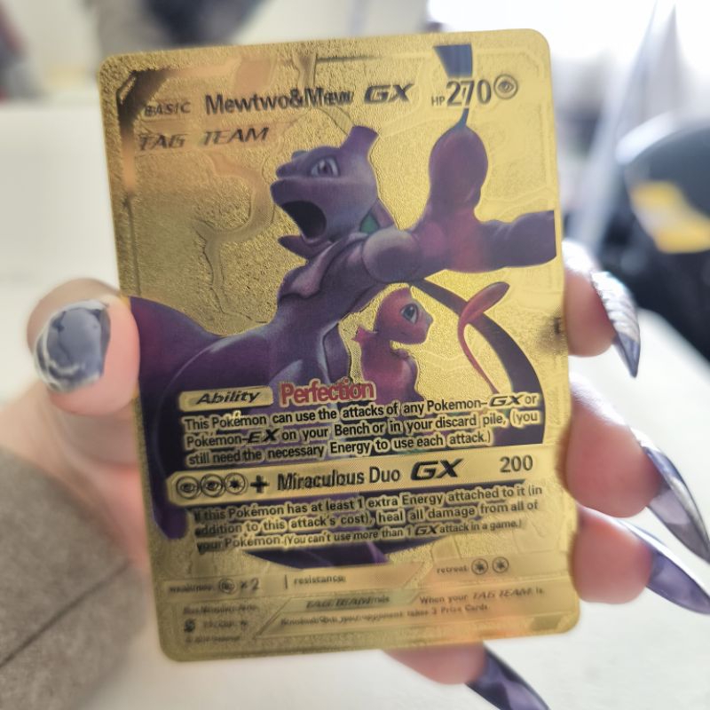 BASIC Mewtwo&Mew GX HP270 | 蝦皮購物