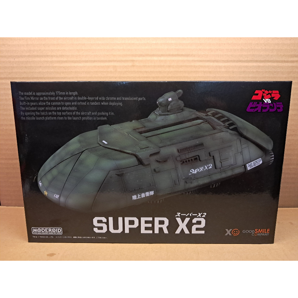 【爪哇魯多】MODEROID Super X2 哥吉拉系列陸上自衛隊 組裝模型 | 蝦皮購物