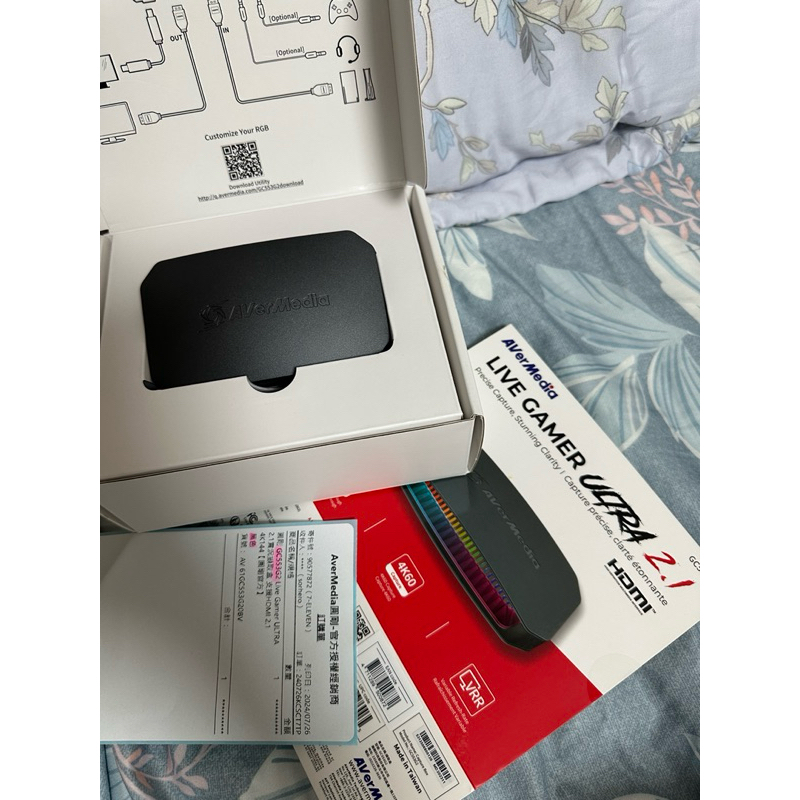 AverMedia 圓剛 GC553G2 LIVE GAMER ULTRA 2.1 擷取盒 黑色 | 蝦皮購物