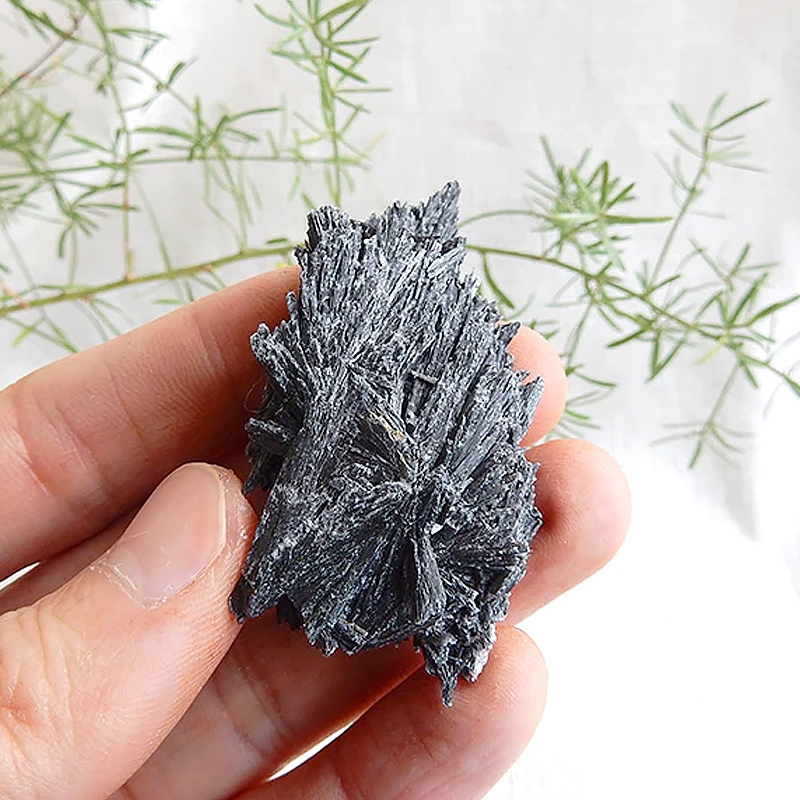 【2075水晶礦石】巴西黑色藍晶石-31-0407 | 蝦皮購物