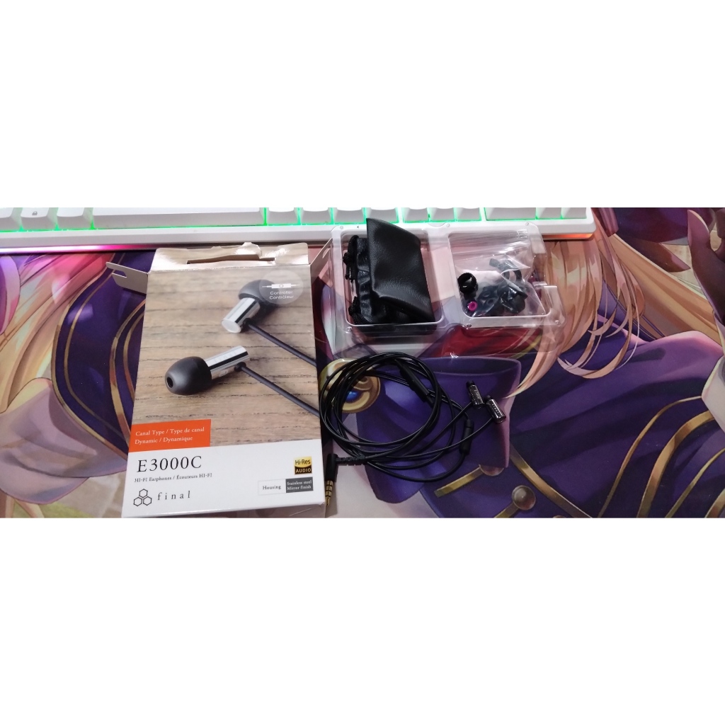 日本直購 Final E3000C 線控版 支援通話 耳道式耳機 完整包裝 完整配件 ptt 巴哈 知名3c達人推薦 | 蝦皮購物