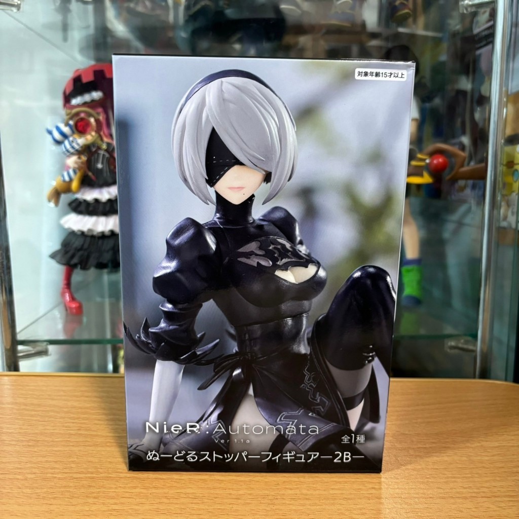 正版 日版 FuRyu 尼爾 自動人形 2B NieR:Automata 坐姿 泡麵蓋 杯麵蓋 坐姿 景品 公仔 | 蝦皮購物