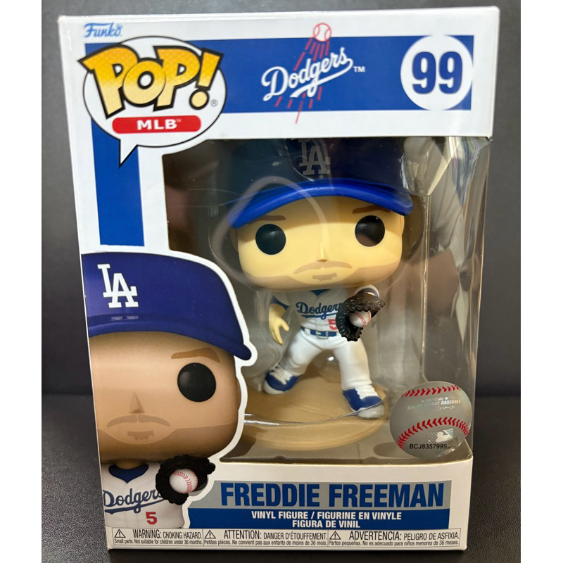 Funko Pop MLB 洛杉磯道奇 Freddie Freeman 自由人 MLB世界大賽冠軍FMVP | 蝦皮購物