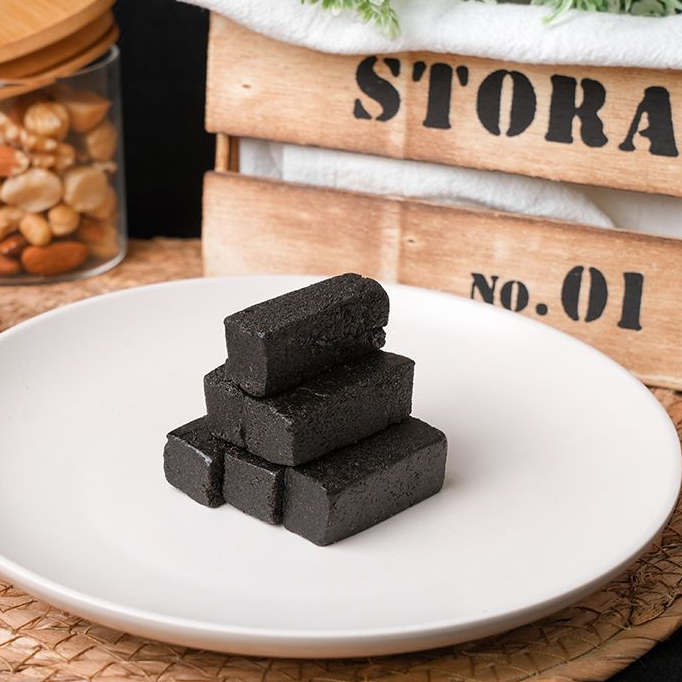 【瘋堅果ing】低糖高纖芝麻糕500gx1盒，附提袋｜無蔗糖｜台中十大伴手禮｜出貨快速 | 蝦皮購物