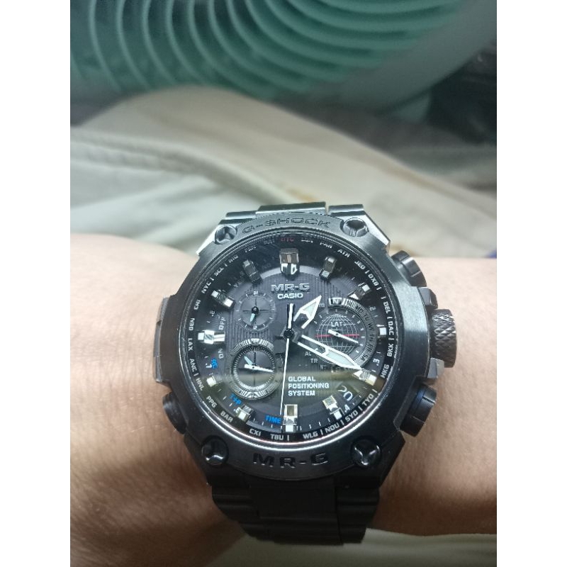 CASIO卡西歐MRG-G1000B-1A光動能GPS鈦合金電波錶美品現貨 | 蝦皮購物