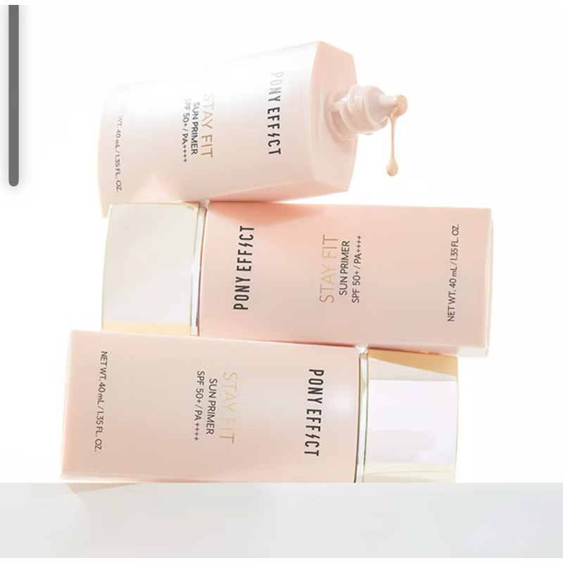「現貨秒出」PONY EFFECT Stay Fit Sun Primer 打底 水透嫩妝前防護乳 | 蝦皮購物