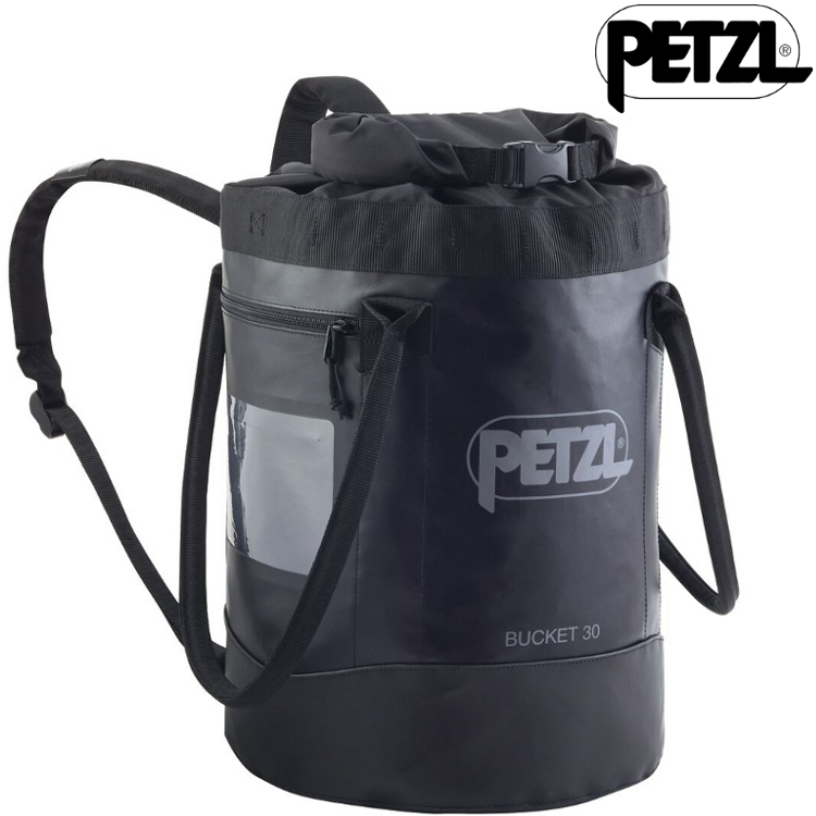 Petzl BUCKET 30 收繩袋 S001CA01 黑色 | 蝦皮購物