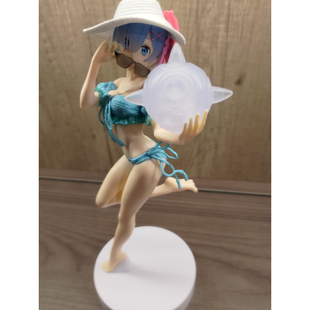 (拆擺)EXQ Re0 從零開始的異世界生活 從零開始 雷姆 夏天 海邊 沙灘排球 泳裝Ver. 景品 | 蝦皮購物
