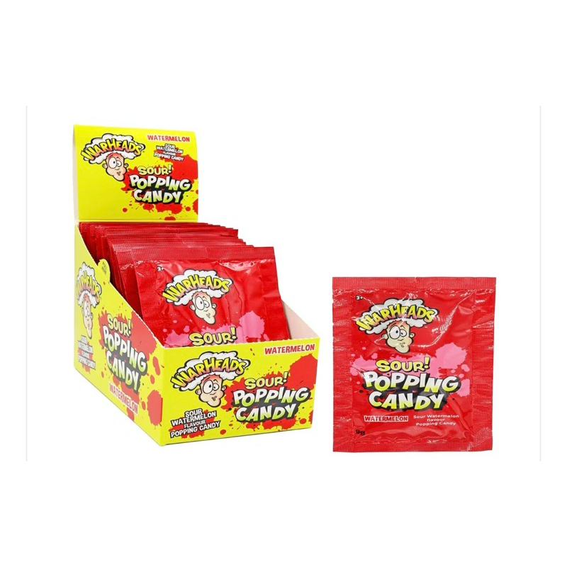 Warheads Poping Candy 爆炸頭超酸跳跳糖 | 蝦皮購物