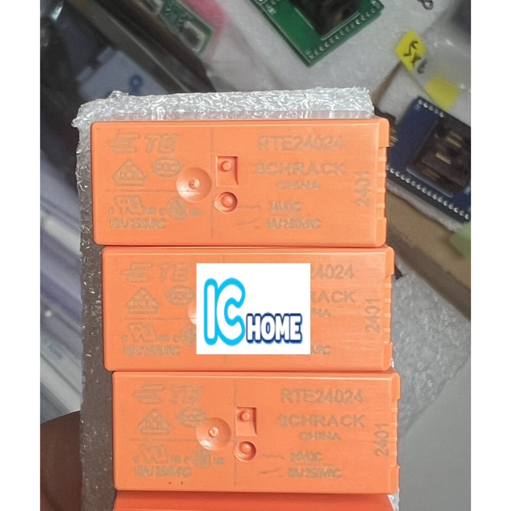 ICHOME 全新 原裝 TE 繼電器 RTE24024 12.7X29mm 24VDC 8A DIP8 現貨 | 蝦皮購物