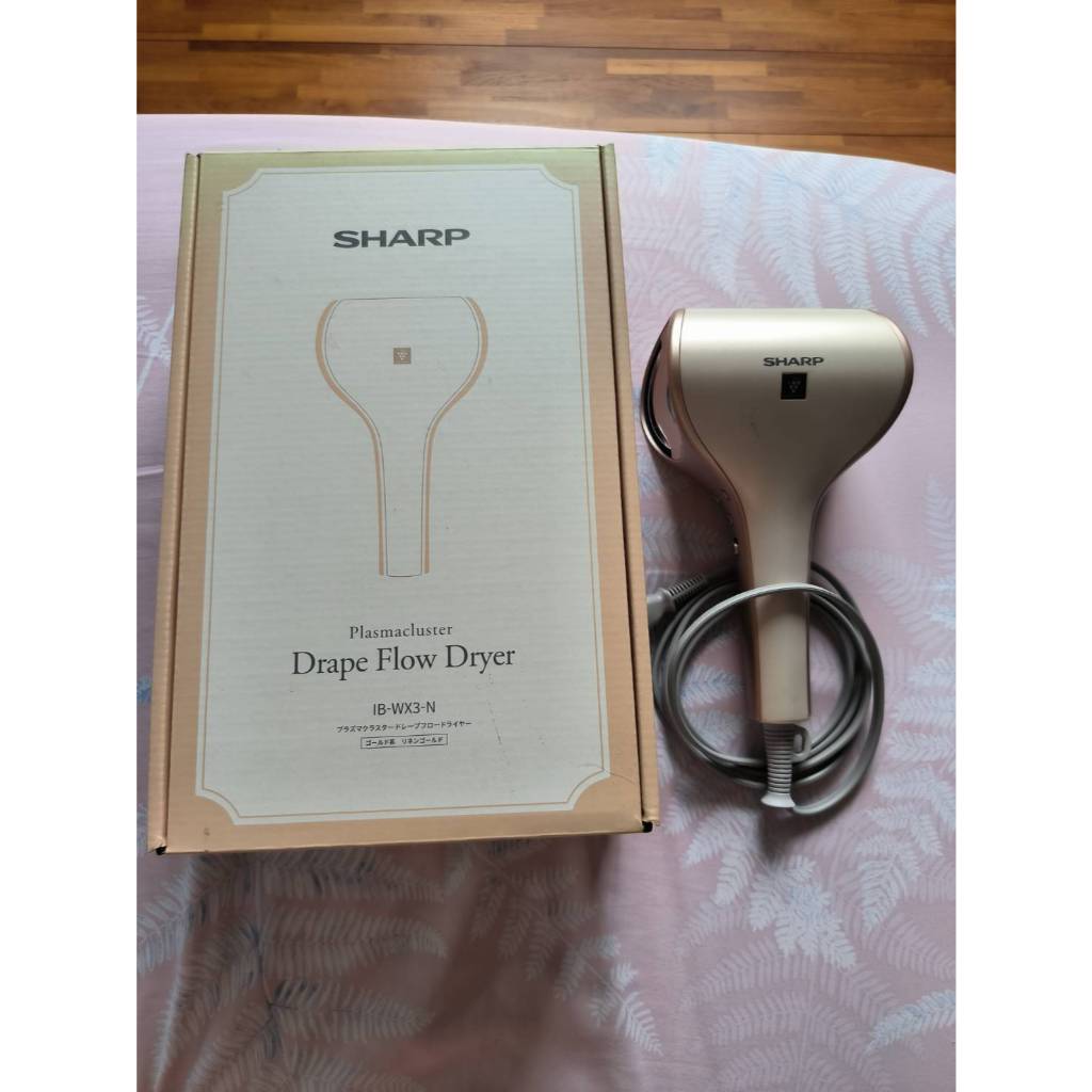 SHARP 夏普IB-WX3 負離子吹風機 速乾 美髮效果 保濕 除靜電 二手 粉色 | 蝦皮購物