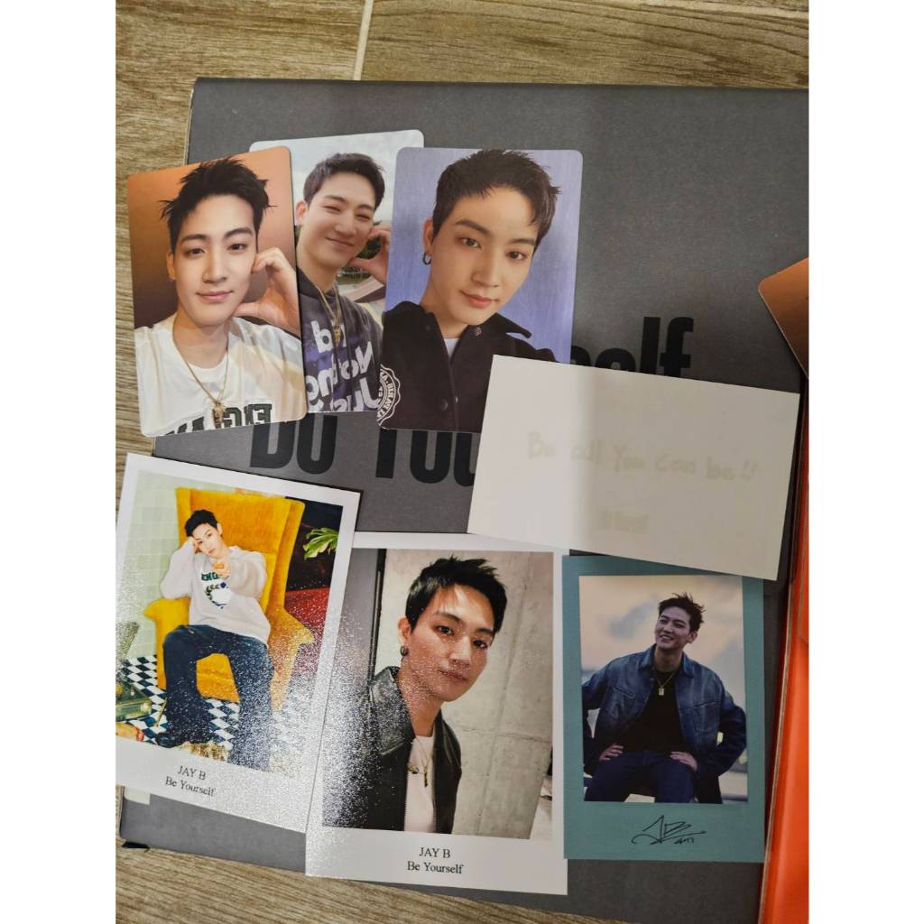 【二手/售】 GOT7 林在範 JAY B solo專輯 「Be Yourself」 黑版全專 ‼️ 售出不退換 ‼️ | 蝦皮購物