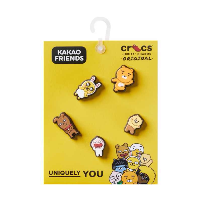 crocs 鞋扣 KaKao Friends 5件組10014382 | 蝦皮購物