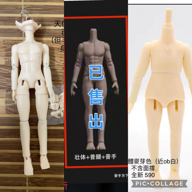 01.13更新 ob11 12分bjd 素體/男娃/男體/壯體/肌肉 gsc 黏土人 雛菊體 異獸研究所 | 蝦皮購物