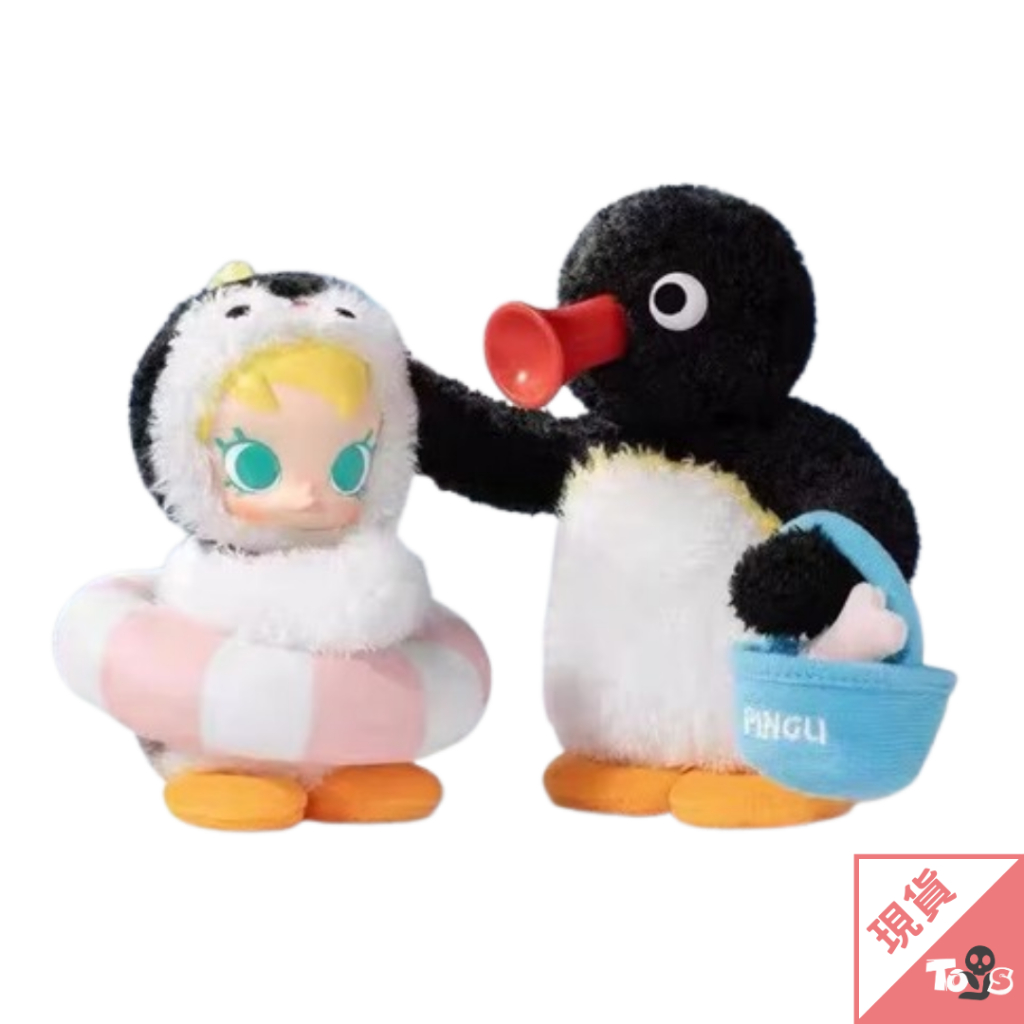 (現貨）POPMART 泡泡瑪特 BABY MOLLY × PINGU 快樂垂釣 搪膠毛絨掛件 盲盒 正版 玩具有毒 | 蝦皮購物