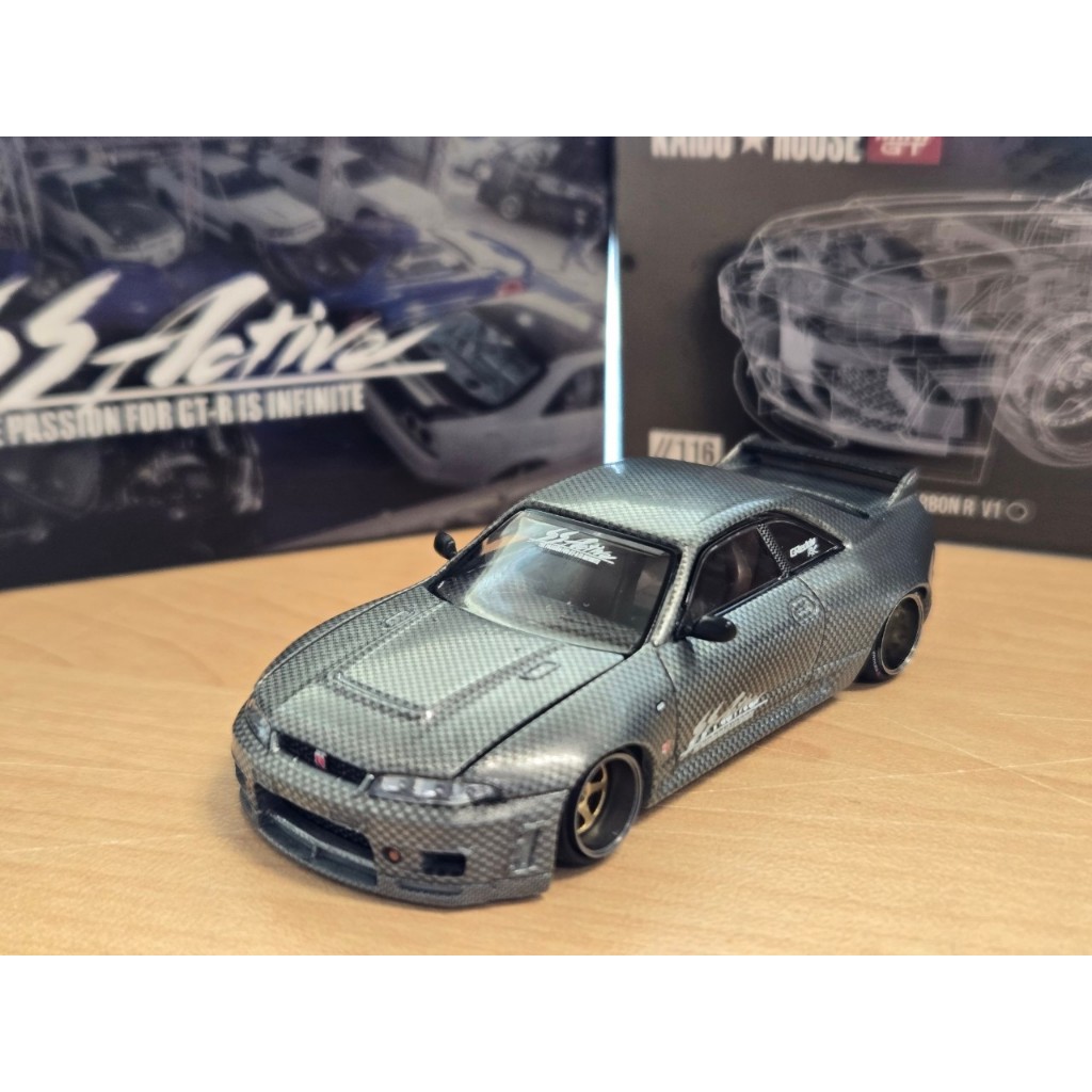 Kaido House 116 NISSAN SKYLINE GT-R (R33] ACTIVE CARBON R寶藏車 | 蝦皮購物