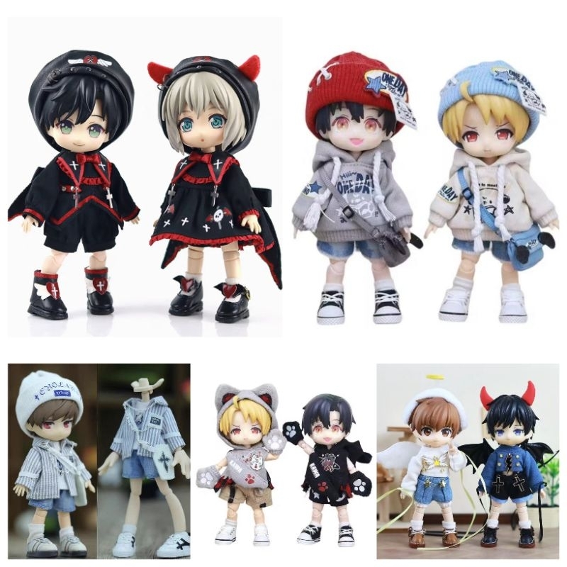 【台灣現貨+發票】 OB11娃衣 OB11 黏土人 GSC YMY P9 STO 大白好物 | 蝦皮購物