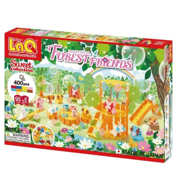 LaQ日本拼接積木-森林小夥伴(400pcs)-(甜心女孩系列)-在路上書店 | 蝦皮購物