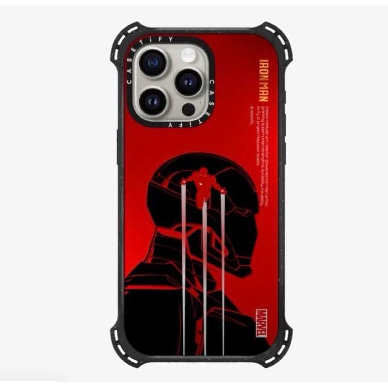 Casetify全新免運，鋼鐵人I 15 pro max Iron Man Armor Activate Case無立架 | 蝦皮購物