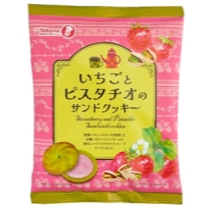 《佳媽》2025/6/25 寶製果 草莓 開心果 夾心餅乾103.5g | 蝦皮購物