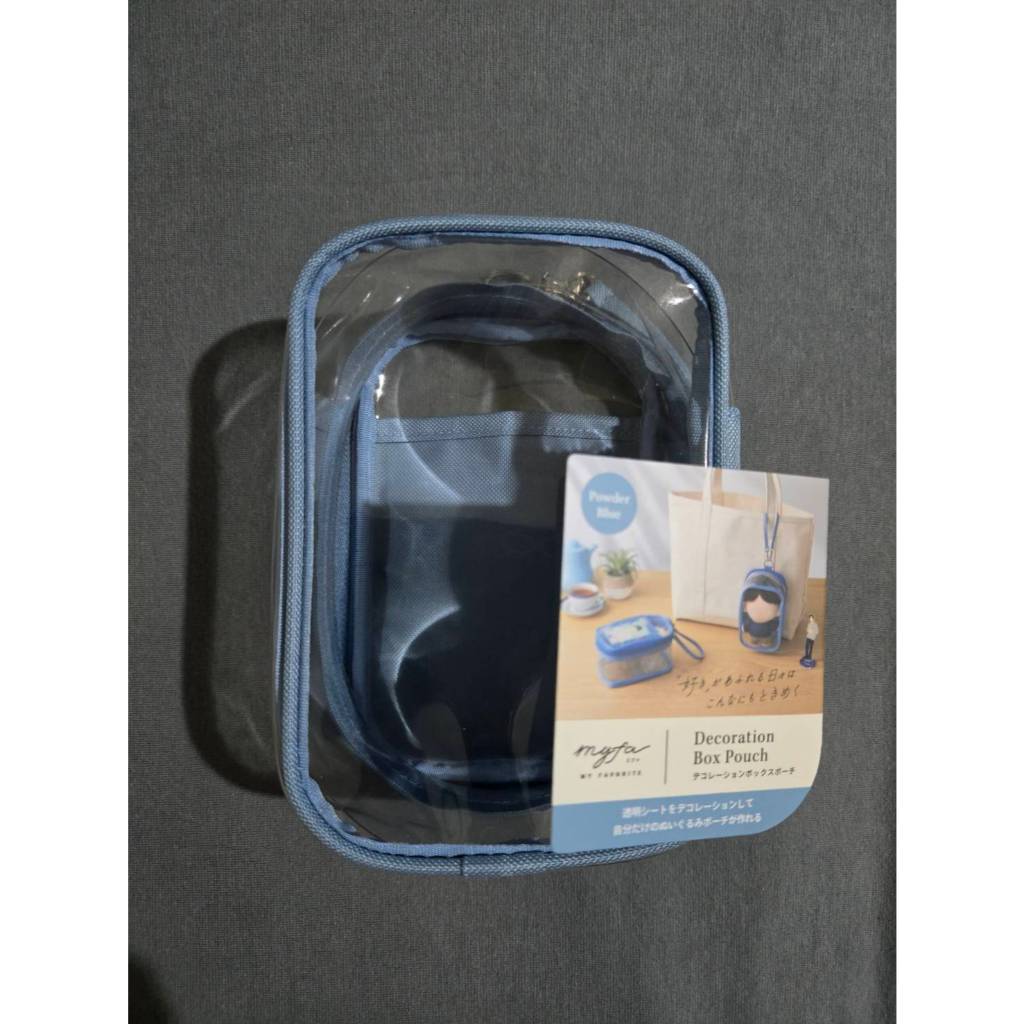 日本 LIHIT LAB myfa娃包 外出包 透明包 萬用包 吉伊卡哇 天空藍L | 蝦皮購物