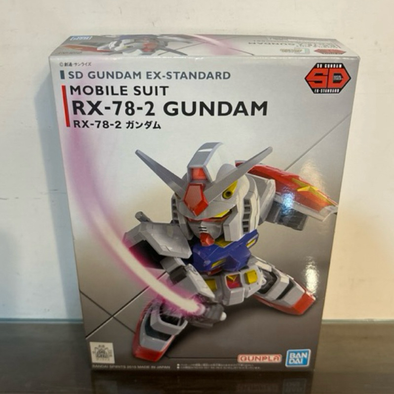 代理版 萬代 SD 鋼彈 BANDAI SDEX-S 001 RX-78-2 初鋼 元祖 模型 | 蝦皮購物