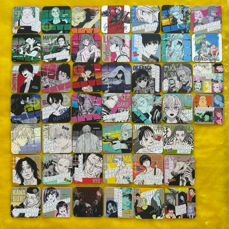 ★現貨 坂本日常 JF2025 js jump shop 原畫杯墊 第一彈 拆售 | 蝦皮購物