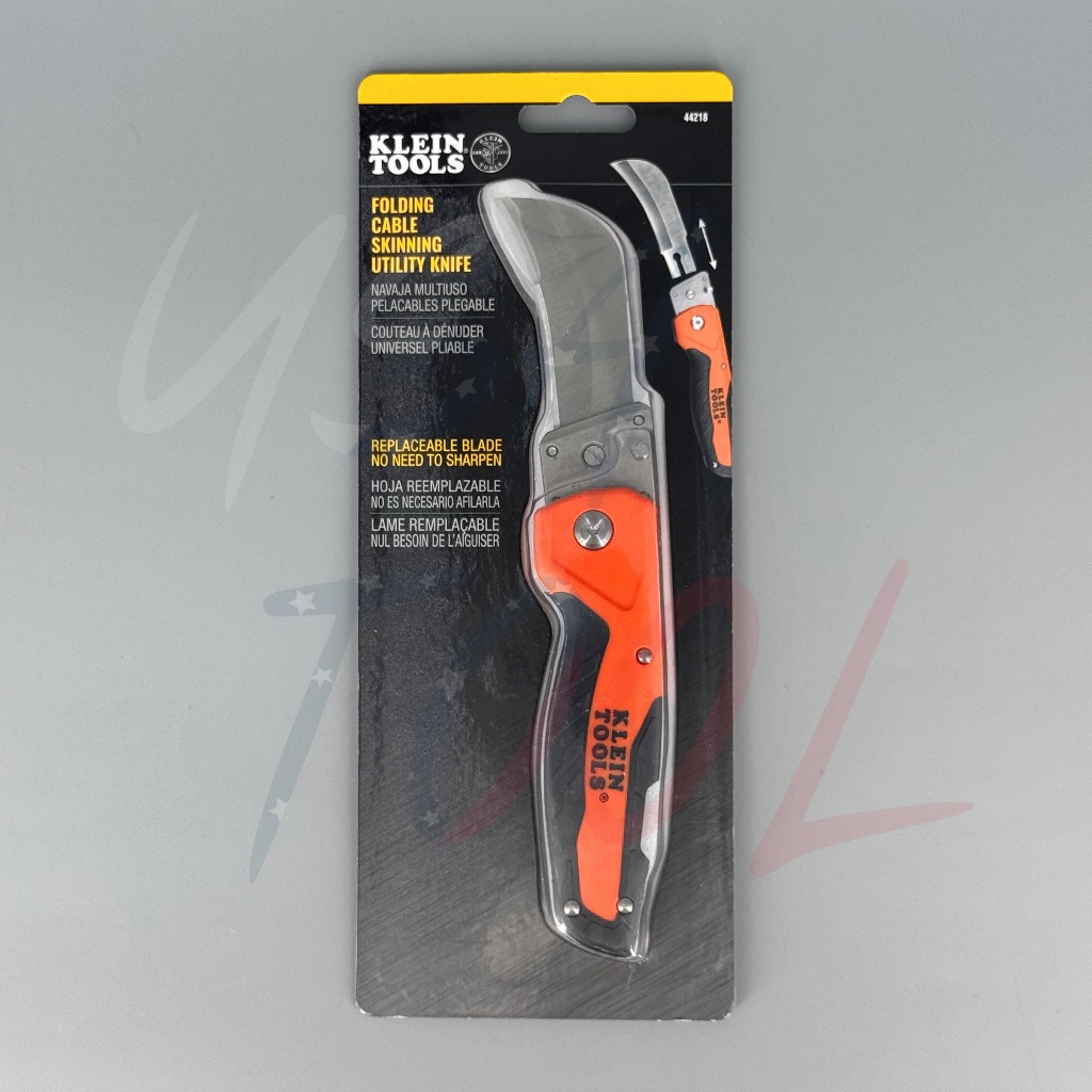 KLEIN TOOLS 摺疊可替換多用途電纜剝皮刀 44218/44219/44138 | 蝦皮購物