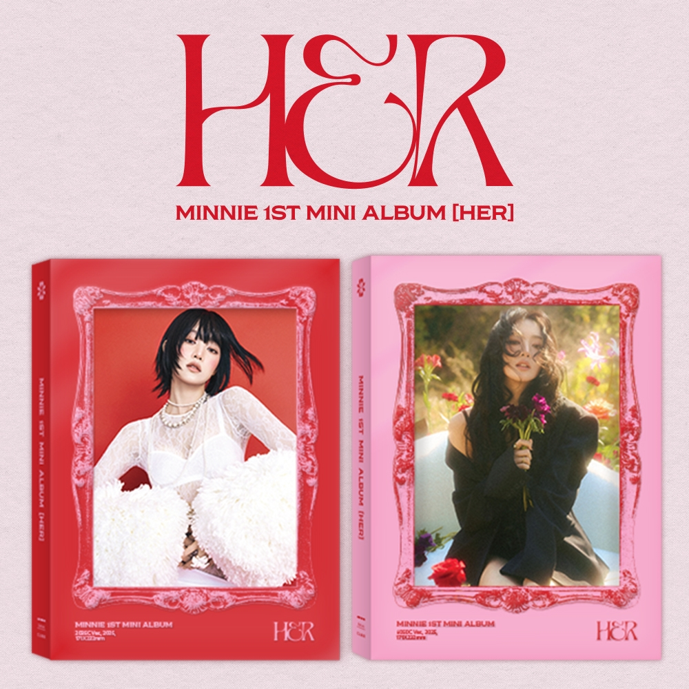 [現貨] (G)I-DLE 😺 米妮 🐈‍⬛ MINNIE SOLO專輯《 HER 》 ️可指定 粉版 紅版 i-dle | 蝦皮購物