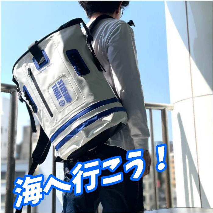 ST 日本StreamTrail戶外防水包25公升雙肩背包D2線條版.限量版DRY TANK 25L STRIPE | 蝦皮購物