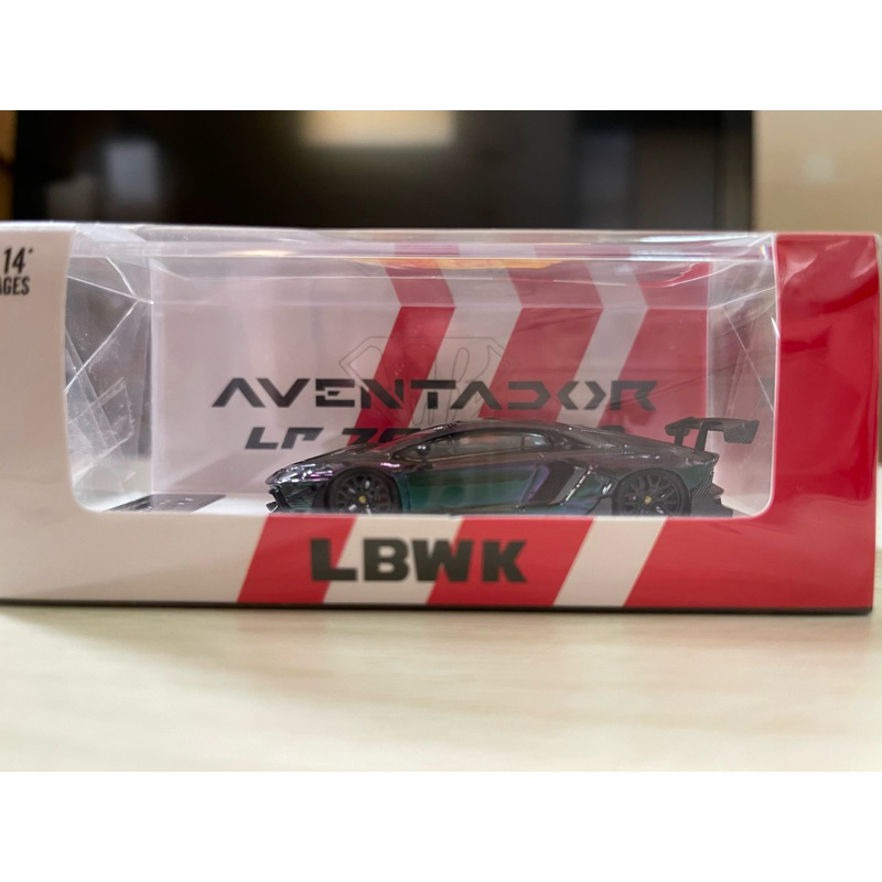 1/64 Star Model LBWK Aventador GT EVO LP700-4 電鍍碳纖維漸層紫綠 碳纖維 | 蝦皮購物