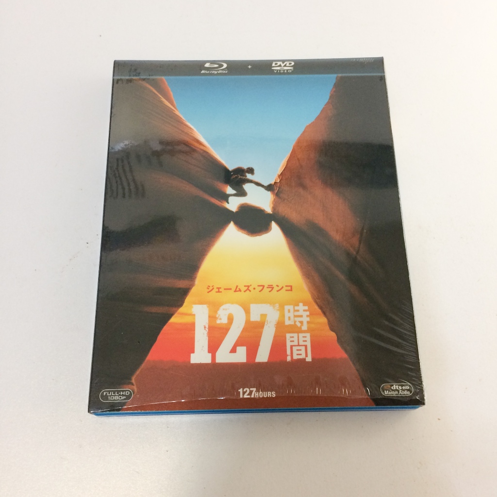 二手正版藍光BD 127小時 127 Hours BD+DVD雙碟日版 英文字幕 | 蝦皮購物