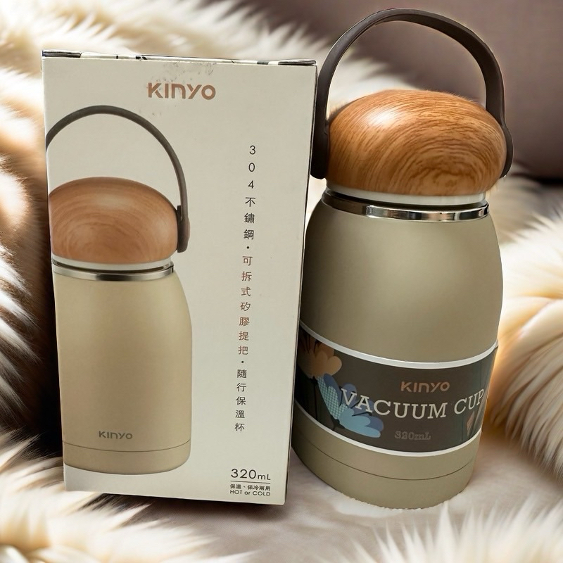 【KINYO】304不鏽鋼隨行保溫杯 320ml (KIM-31) | 蝦皮購物