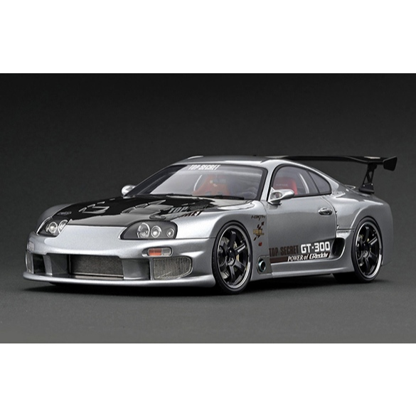 IG2490 1/18 TOP SECRET GT300 Supra (JZA80) Silver | 蝦皮購物