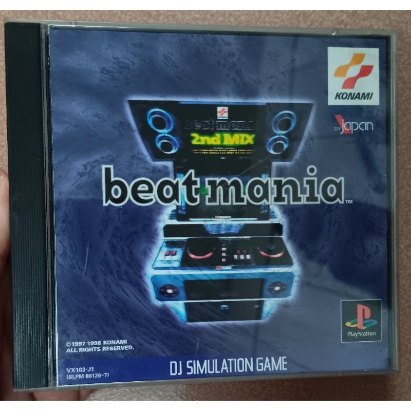 PS 節奏DJ 日版 含側標 盒書完整 PS1 PS2 PS3 主機皆可遊玩 | 蝦皮購物