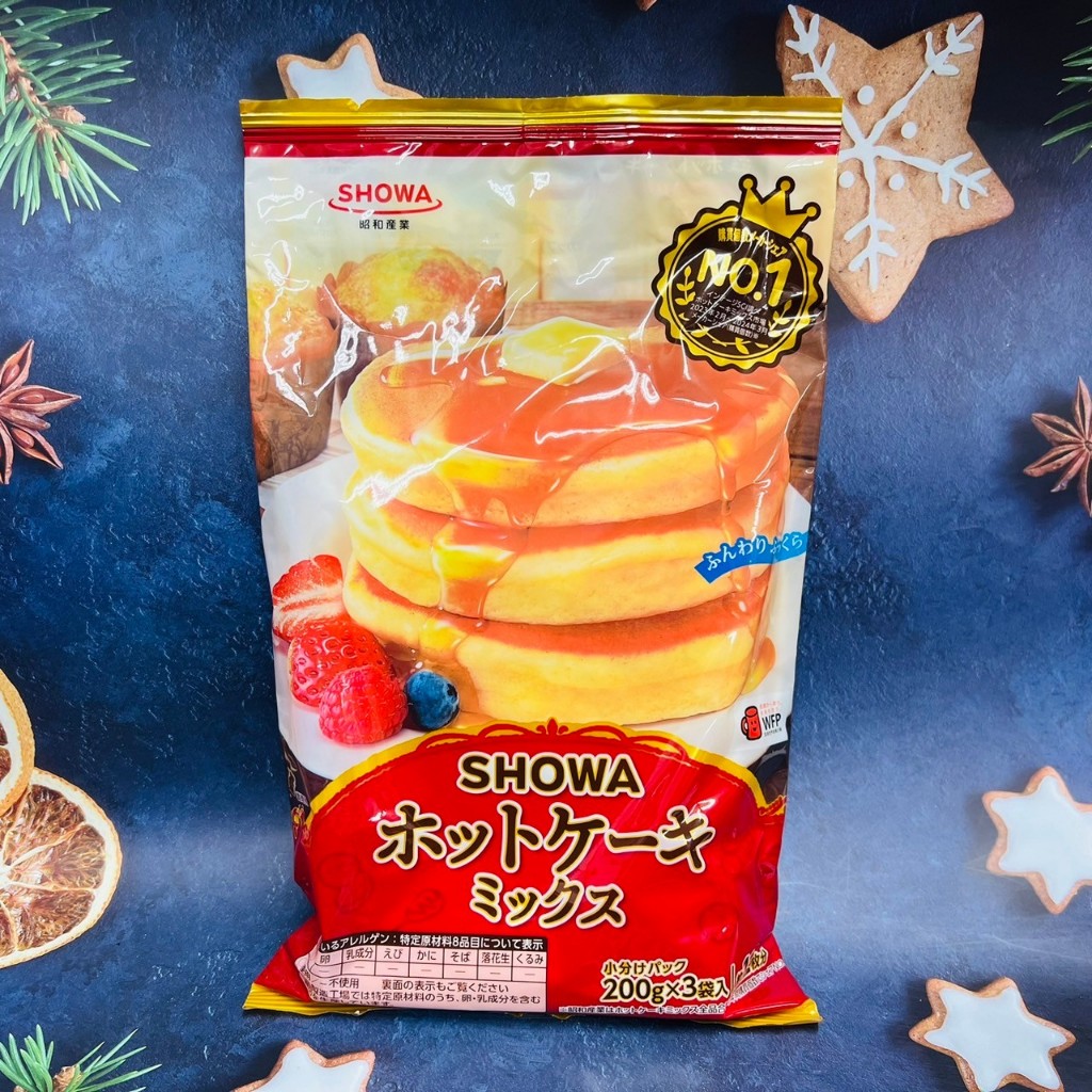 日本 SHOWA 昭和 經典鬆餅粉600g （200gx3袋入） 鬆餅粉 日本鬆餅 | 蝦皮購物