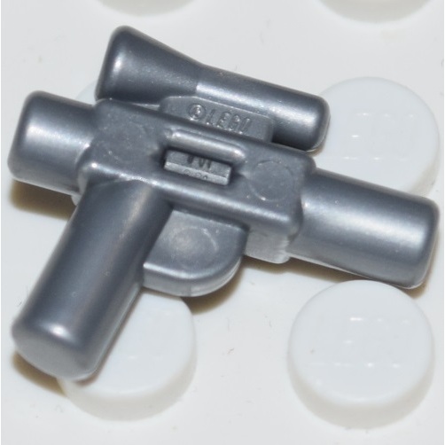 【樂高大補帖】LEGO 樂高 平光銀色 短槍 小槍 短槍 爆能槍 星際大戰 【6124928/92738】 | 蝦皮購物