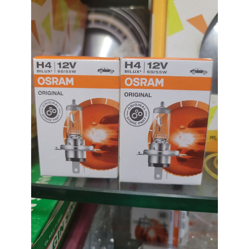 德國 OSRAM歐司朗 H4 55W 12V 64193 汽車車燈 鹵素燈泡 原廠燈泡 機車燈泡 機車大燈 燈泡 | 蝦皮購物