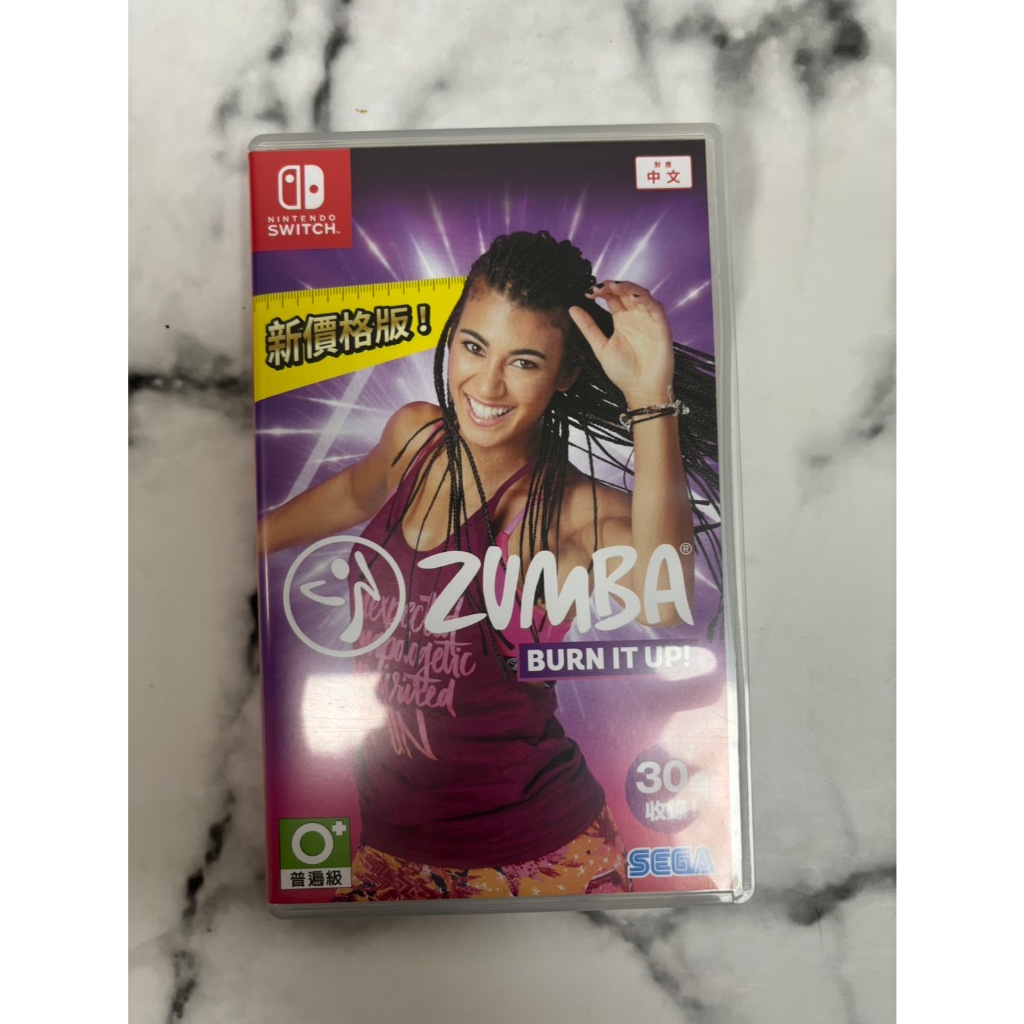 switch ns 2手 二手遊戲 Zumba Burn It Up 拉丁有氧舞蹈健身 森巴 尊巴舞 中文版 | 蝦皮購物