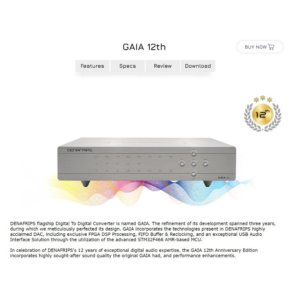 代購服務 Denafrips GAIA 12th 旗艦級 DDC 適配 VENUS 終結者 FPGA 緩衝時鐘 線性電源 | 蝦皮購物