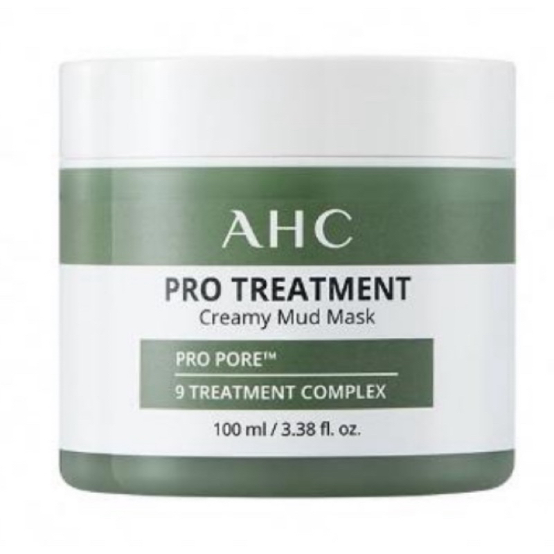 全新 AHC 濟州島 毛孔淨化 火山泥膜 100ml 泥狀面膜 暢通毛孔 絲滑好推 保濕 | 蝦皮購物