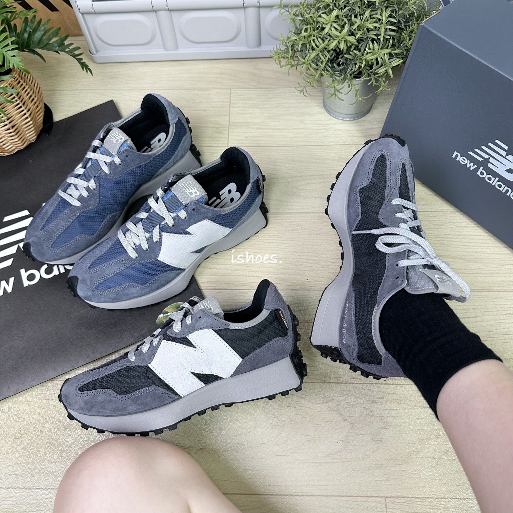 iShoes正品 New Balance 327 情侶鞋 Cordura 休閒鞋 U327OC U327OD D | 蝦皮購物