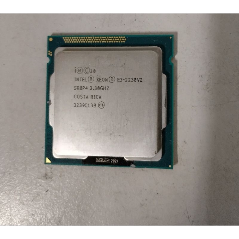 //二手良品// Intel ® XEON 1155腳位 CPU E3-1220V2 E3-1230V2 | 蝦皮購物