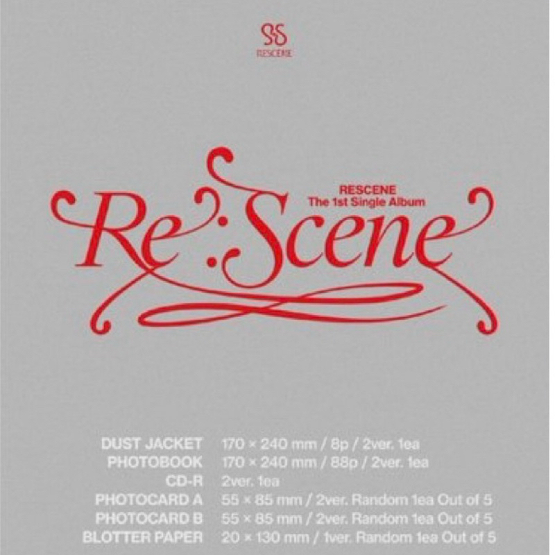 [ rescene ] RE:SCENE 專輯 未拆 出道專 yoyo woni liv minami may zena | 蝦皮購物