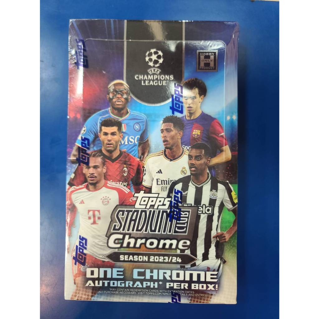 【大魯閣】2023-24 Topps Stadium Club Chrome UEFA Champions League | 蝦皮購物
