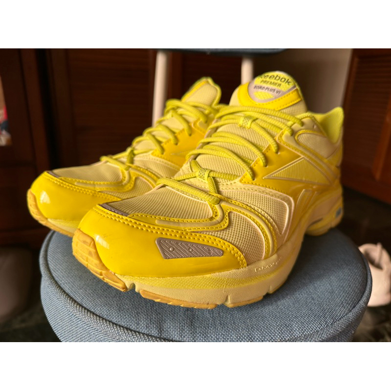 「二手」Reebok * 韓國時裝品牌LIFUL 聯名款 PREMIER ROAD PLUS VI 螢光黃US 10 | 蝦皮購物